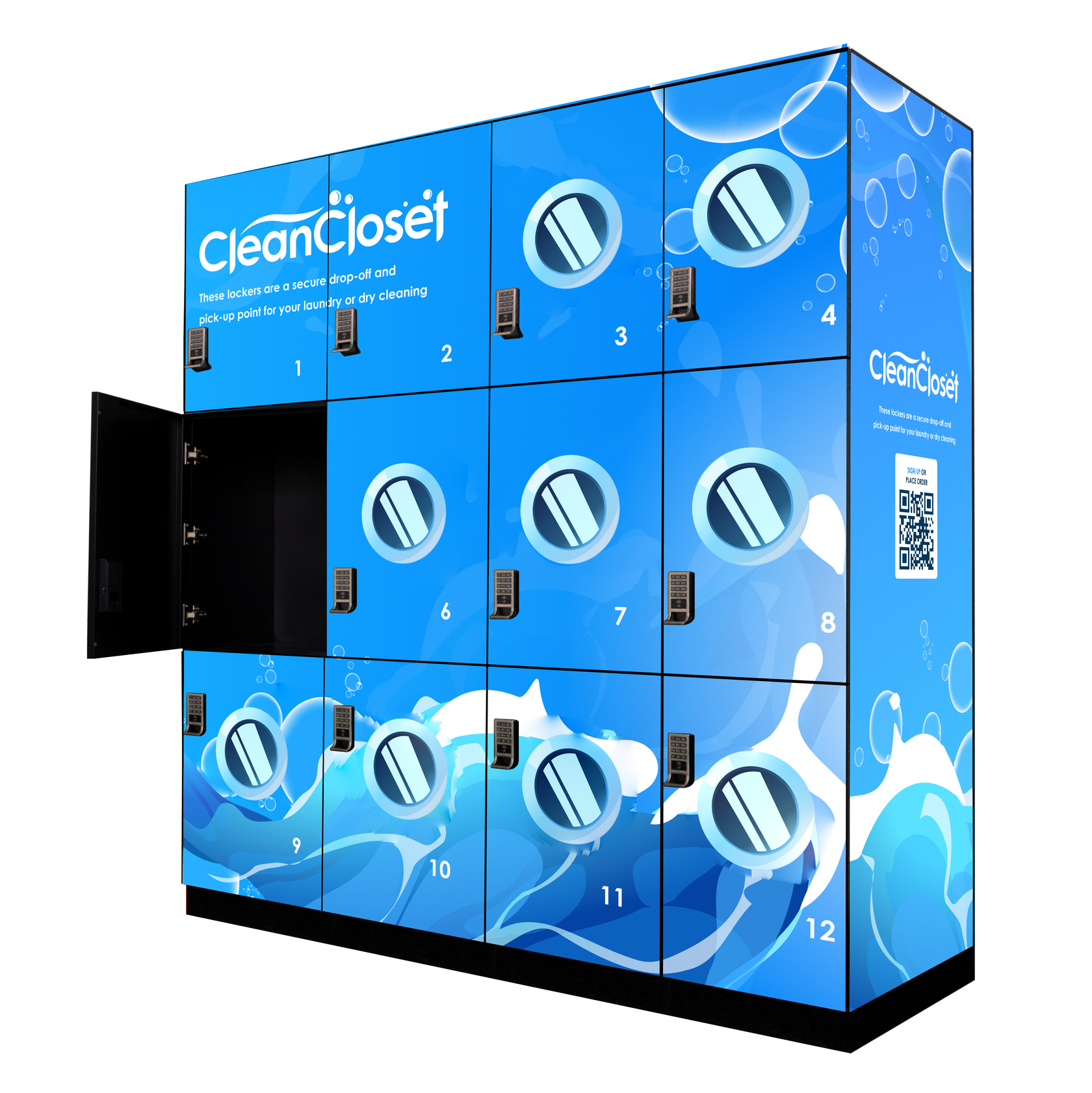 Wash And Fold Laundry Lockers - Laundry Wise